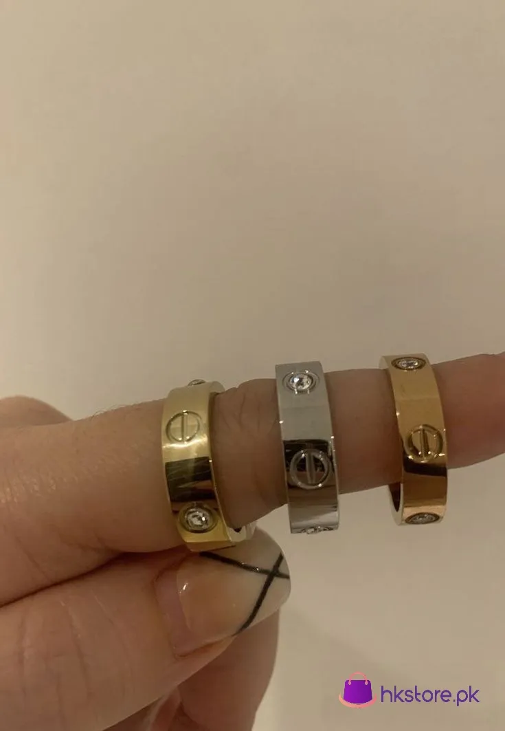 Buy online Cartier Love Rings In Pakistan| Rs 999 | Best Price | find ...