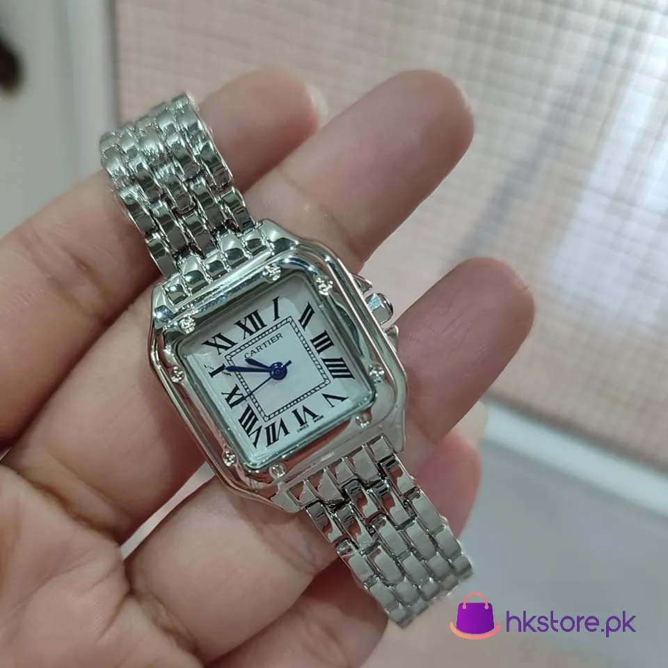 Buy online Cartier Square Ladies Watch In Pakistan| Rs 4500 | Best ...