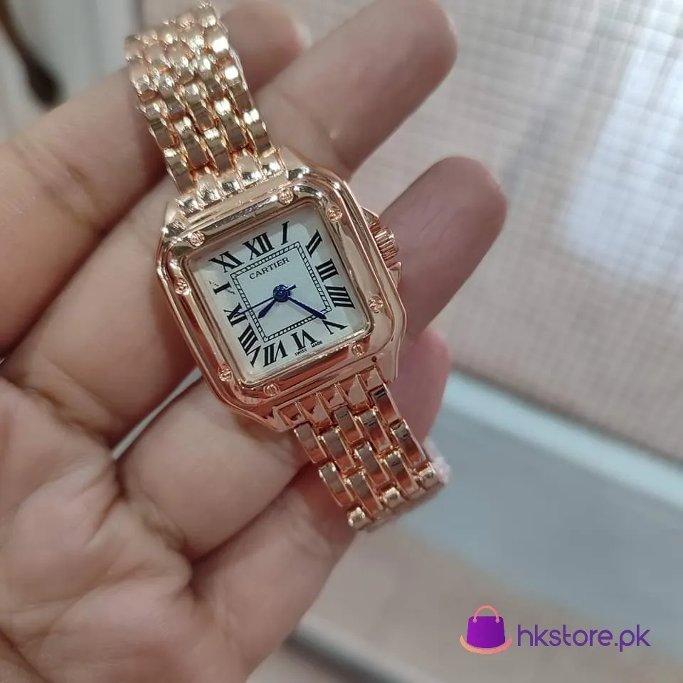 Buy online Cartier Square Ladies Watch In Pakistan| Rs 4500 | Best ...